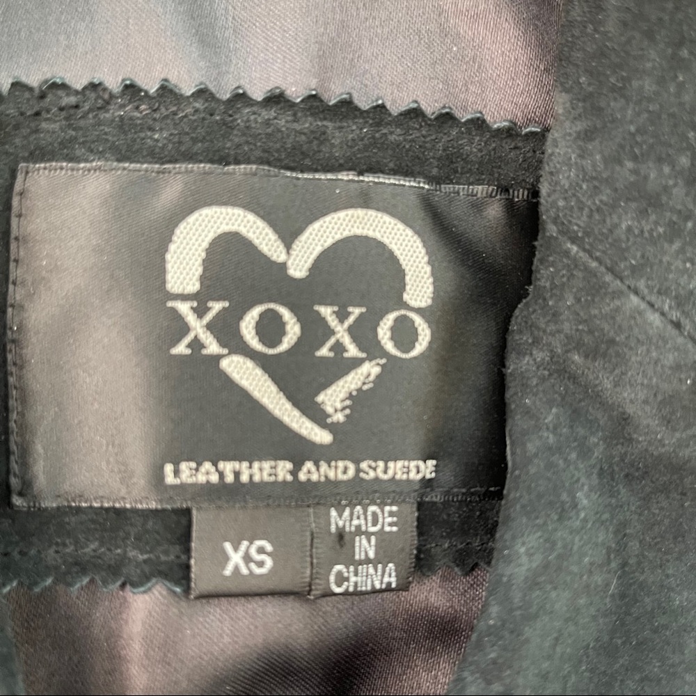 Xoxo Suede Jacket - Gem